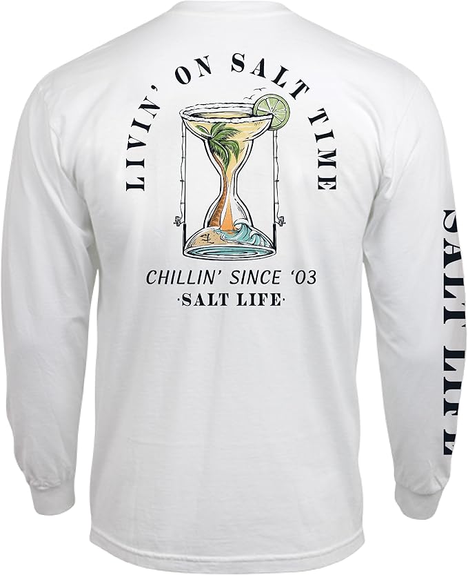 Salt Life Men's, Hourglass, LS, – Vintage Clothing Co.